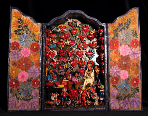 Indigo Arts Gallery | Peruvian Folk Art | Retablos