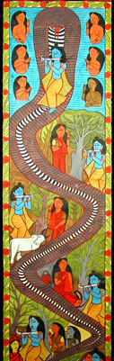 Indigo Arts Gallery | Art from Asia | Indian Folk Painting 2a