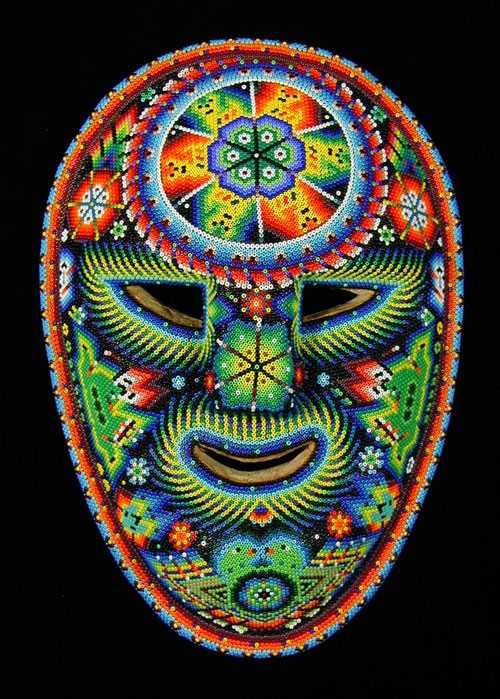 Indigo Arts Gallery | Huichol Indian Masks from Mexico