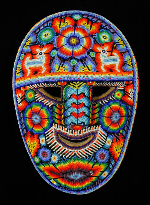 Indigo Arts Gallery | Huichol Indian Masks from Mexico