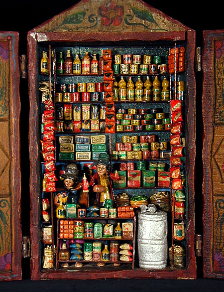 Indigo Arts Gallery | Peruvian Folk Art | Retablos