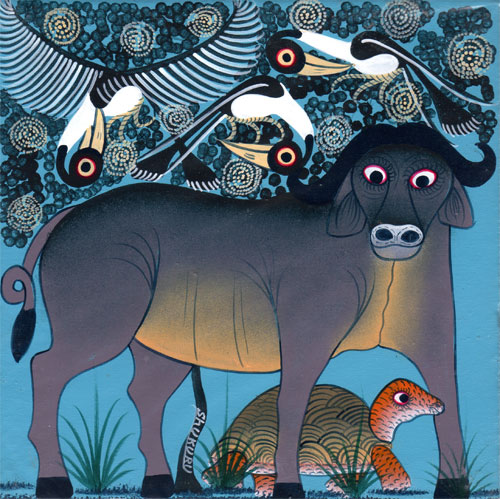 Indigo Arts Gallery | Art from Africa | Tinga Tinga Paintings from Tanzania