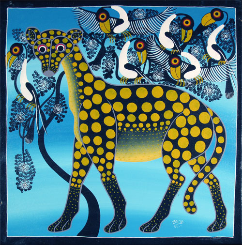 Indigo Arts Gallery | Art from Africa | Tinga Tinga Paintings from Tanzania